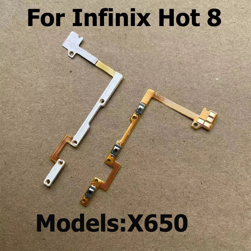 Гибкий кабель для Infinix Hot 8, запасной гибкий кабель для кнопки X650