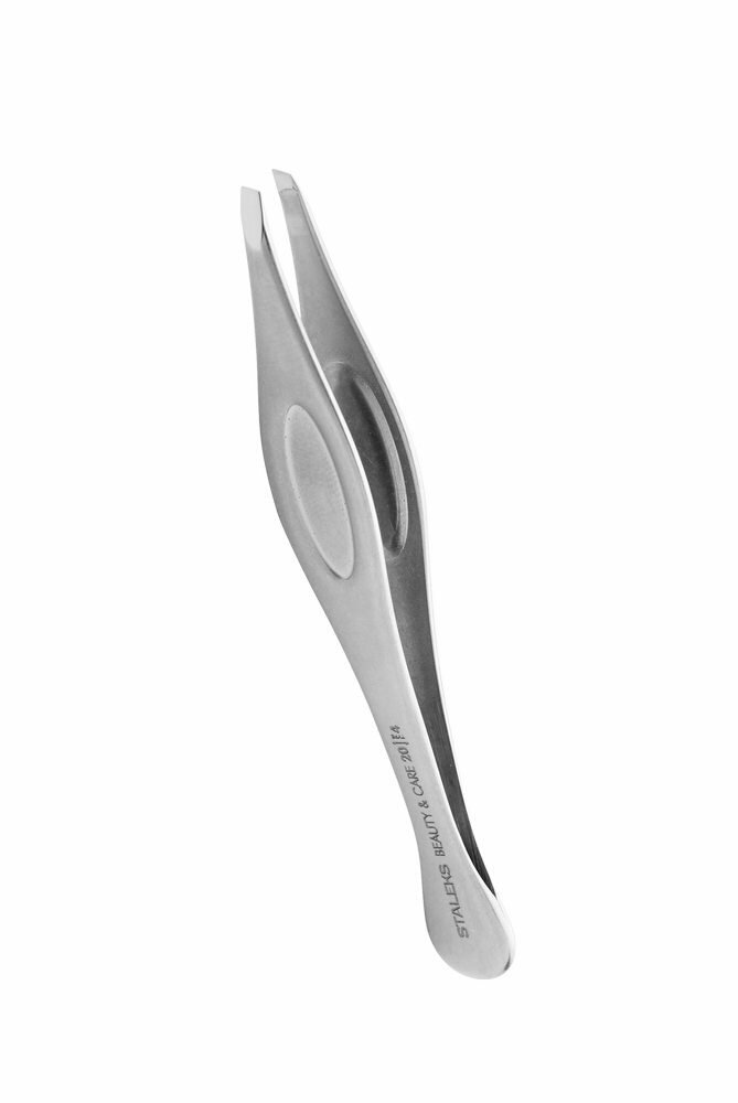 Staleks Пинцет для бровей BEAUTY & CARE 20 TYPE 4 (узкие