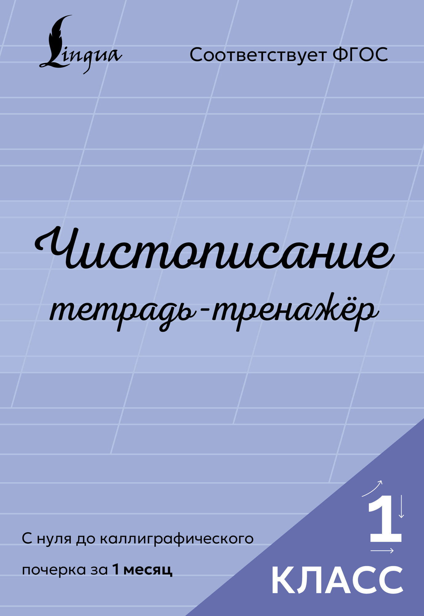 Чистописание: с нуля до каллиграфического почерка за 1 месяц. Тетрадь-тренажер. 1 класс, 2026