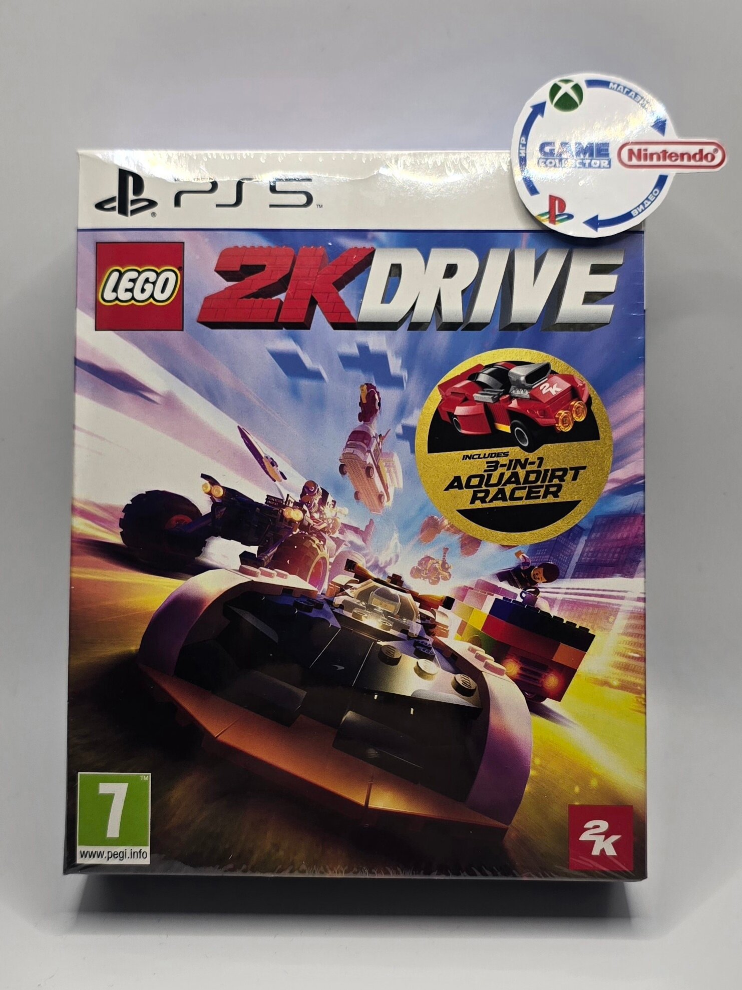 Игра Lego 2K Drive для Sony PlayStation 5 на диске на английском языке.