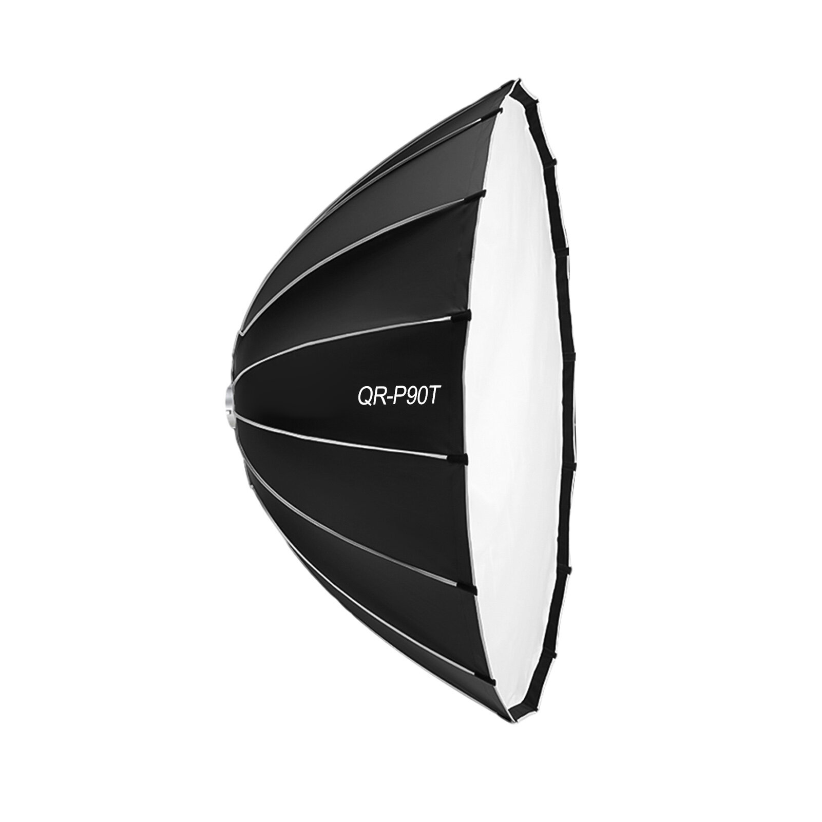 Быстросъемный параболический софтбокс Godox QR-P90T 90 см/35,4 дюйма Профессиональный складной софтбокс со стандартным креплением Bowen и диффузорами для студийной фотосъемки, портретной съемки в прямом эфире