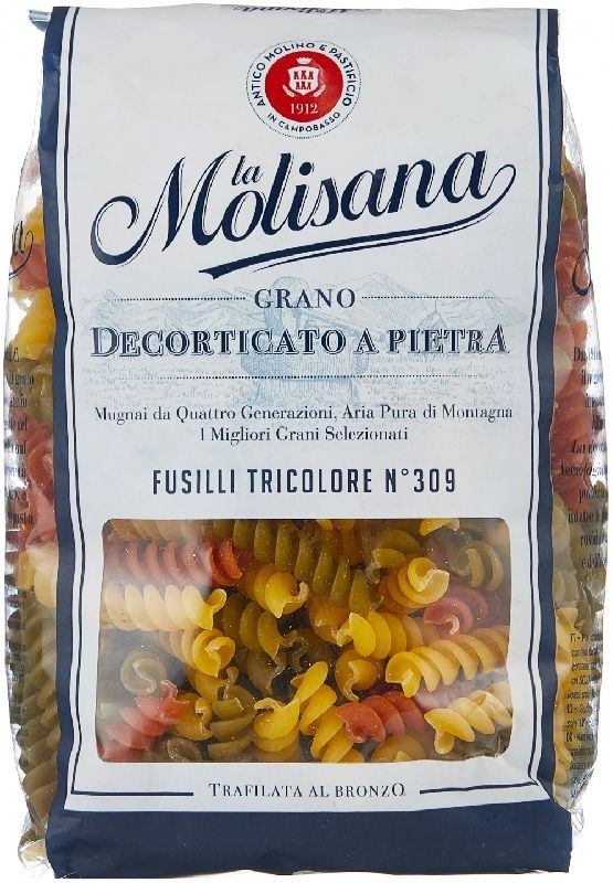 Макаронные изделия La MOLISANA 309 FUSILLI с добав томатов и шпината 500г