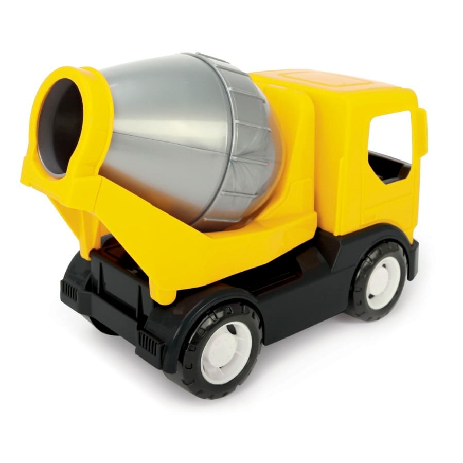Игрушечная машинка Wader Tech Truck, бетономешалка, желтый, 24,5 см