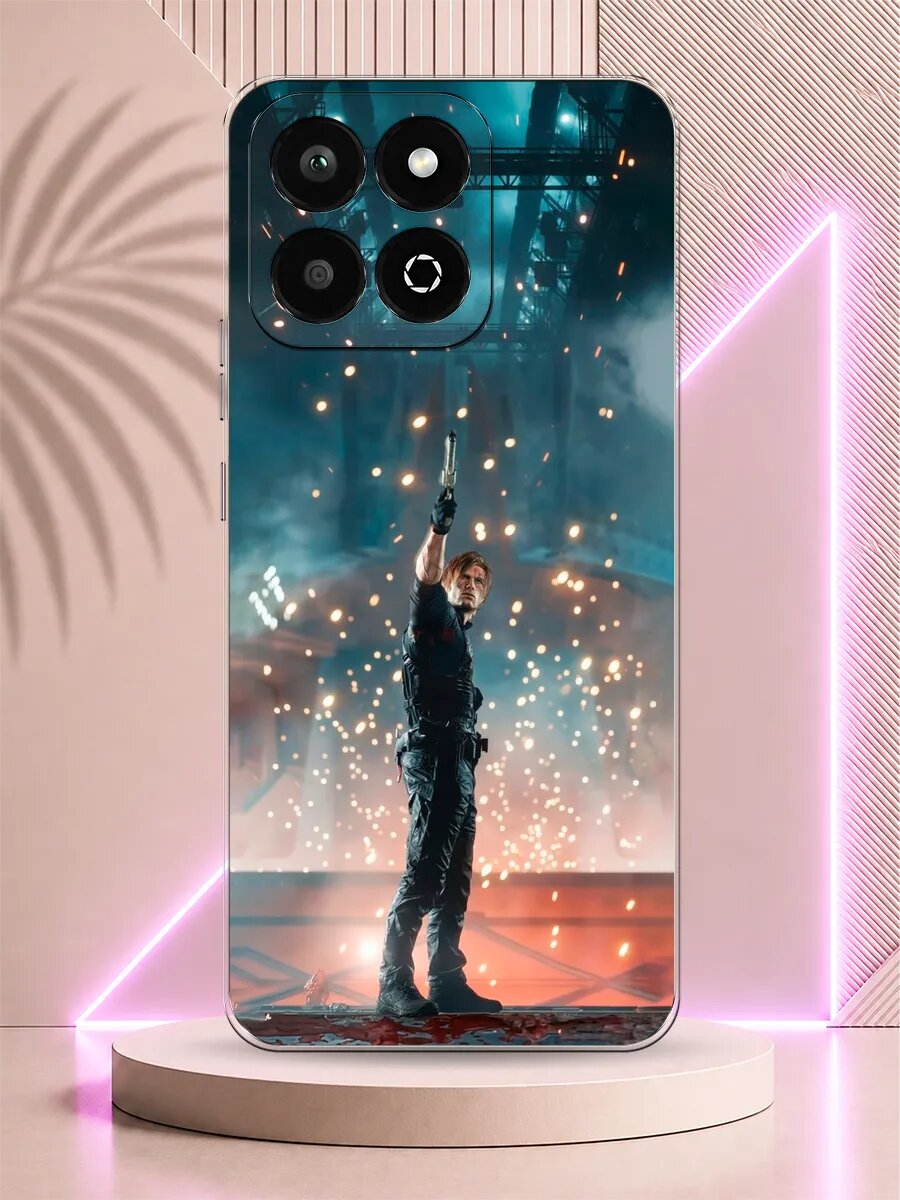 Чехол на Honor X7C Леон Кеннеди