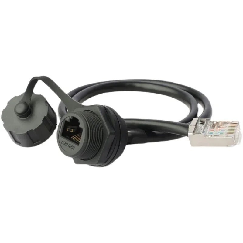 Сетевой кабель RJ45 Cat6 водонепроницаемый, 0.3m