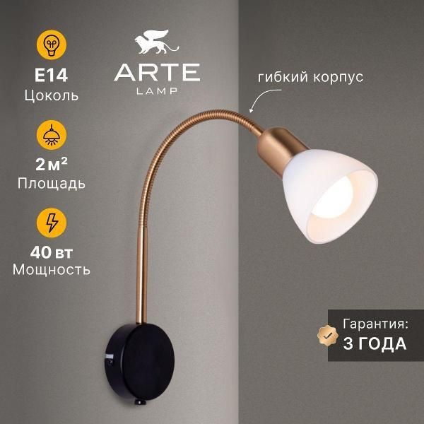 Светильник настенный Arte Lamp Falena