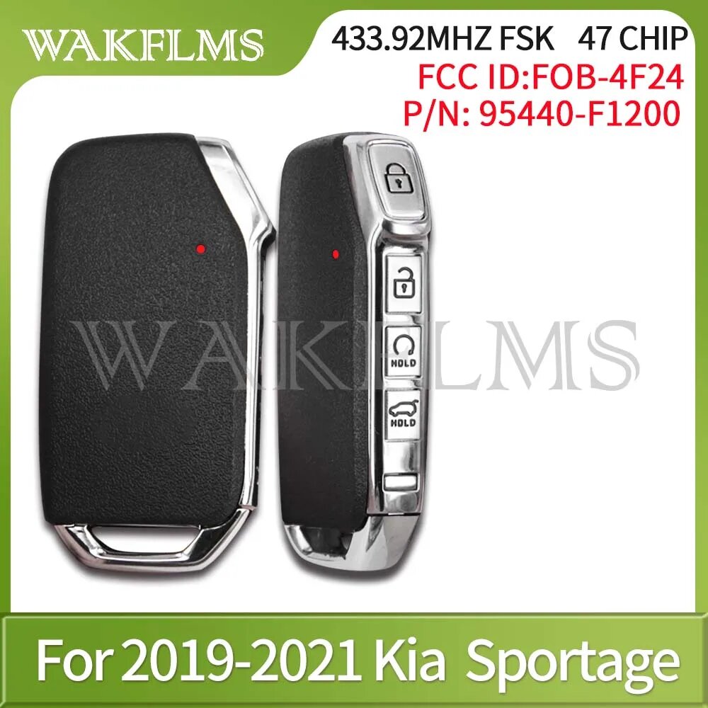 SY5MQ4AFGE04 Для KIA Sportage 2019-2024 433 МГц ID47 4A Чип Смарт-ключ для 95440-F1200 47CHIP