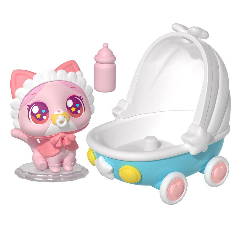 Wish Meow Blind Box Серия 1 Фигурка кота-девочки Новогодний подарок Уникальные коллекционные фигурки Форма：Wish Meow