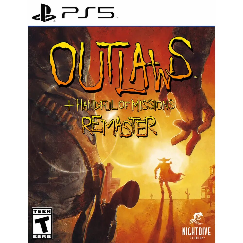 Игра Outlaws + Handful of Missions: Remaster (Limited Run #175) (PS5) Nightdive Studios Blu-ray диск 12+
