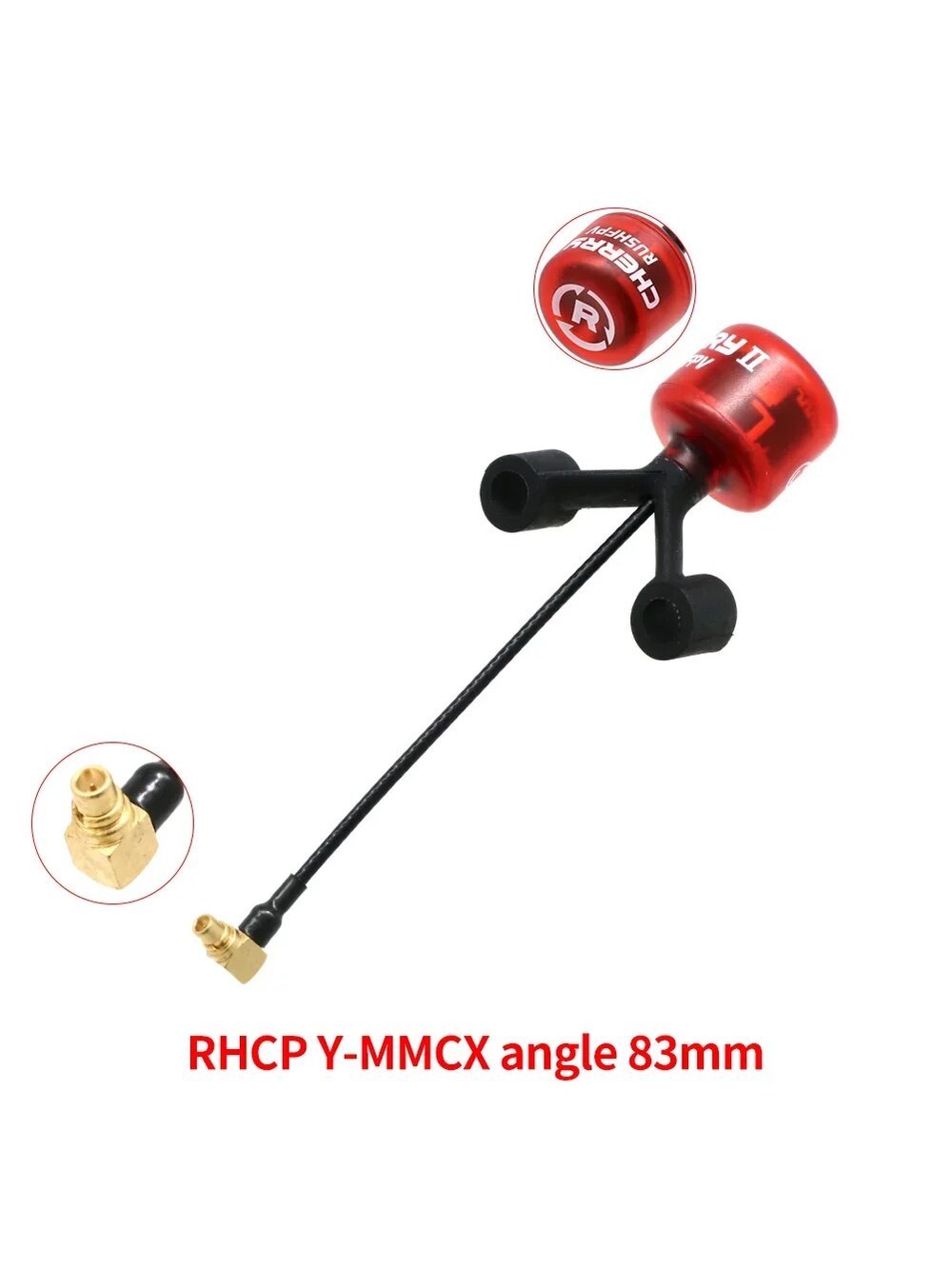 Антенна Cherry 2 II 5.8G 1.8DBI FPV LHCP RHCP SMA UFL MMCX для FPV Freestyle Analog Digital, запчасти для сборки своими руками.
