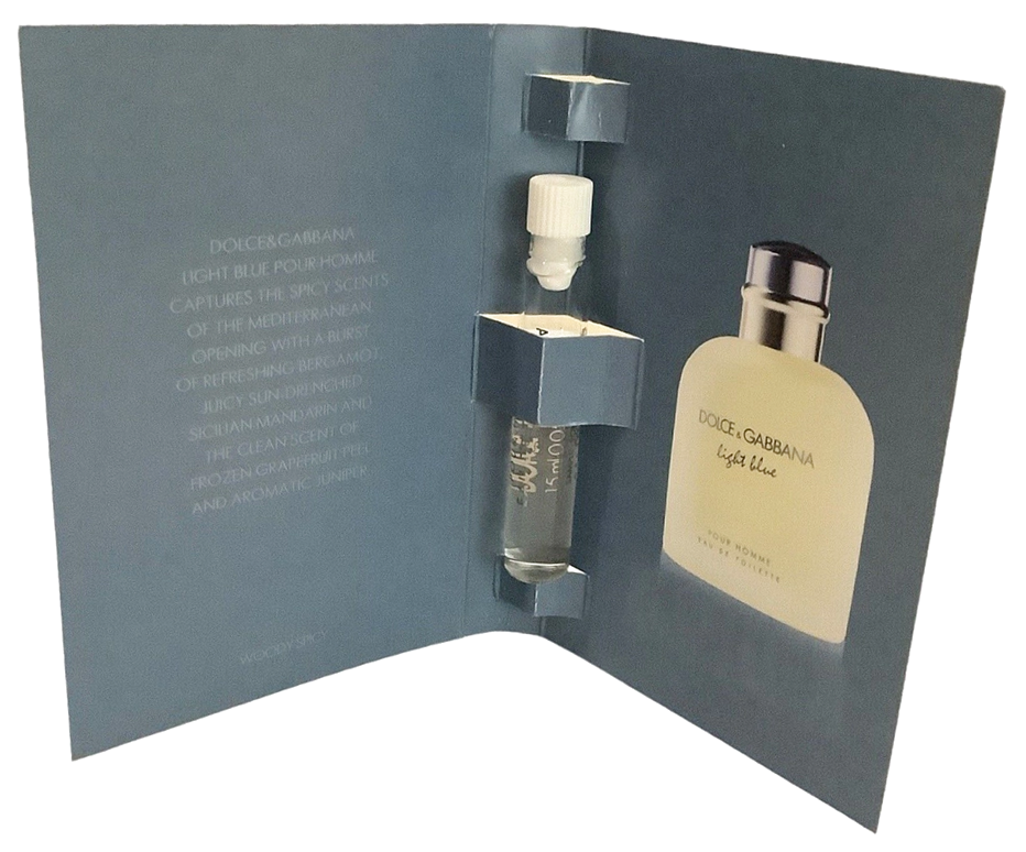 Dolce & Gabbana Pour Homme Light Blue туалетная вода для мужчин 1.5 мл сэмпл - Дольче Габана Хом