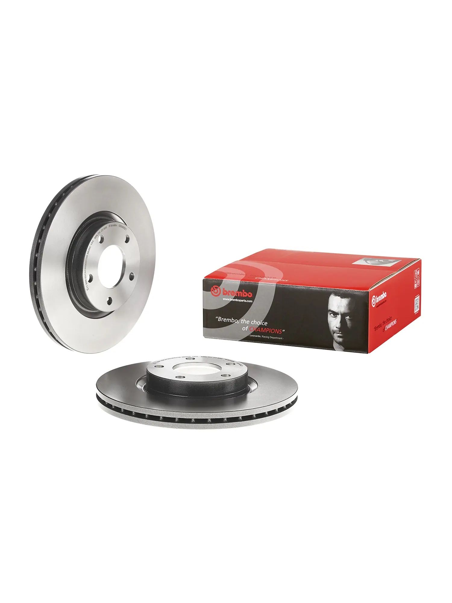 Диск тормозной вентилируемый передний BREMBO (09.9468.21) Prime UV Coated