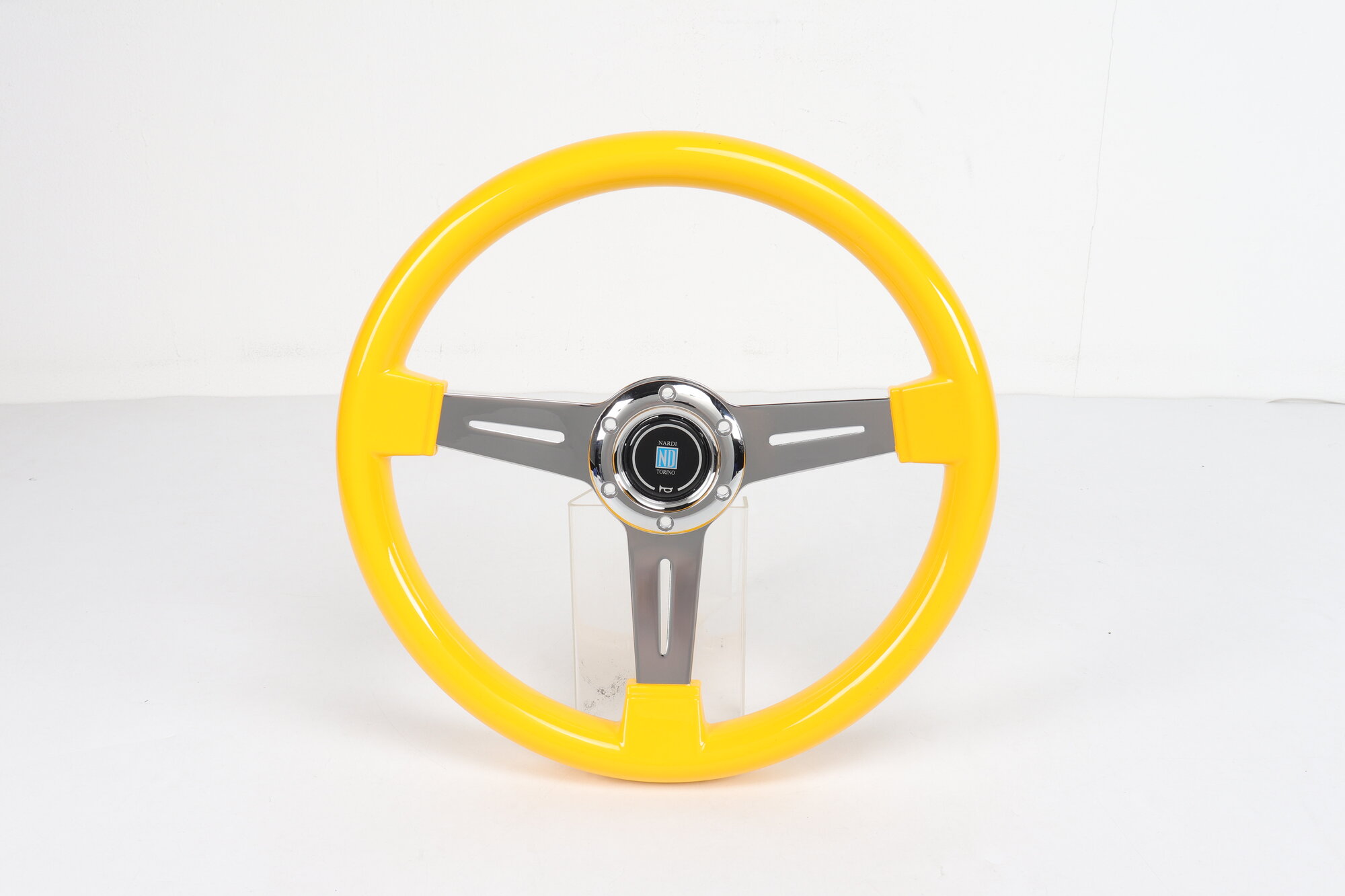 Универсальный руль nardi ABS chrome yellow 340 мм