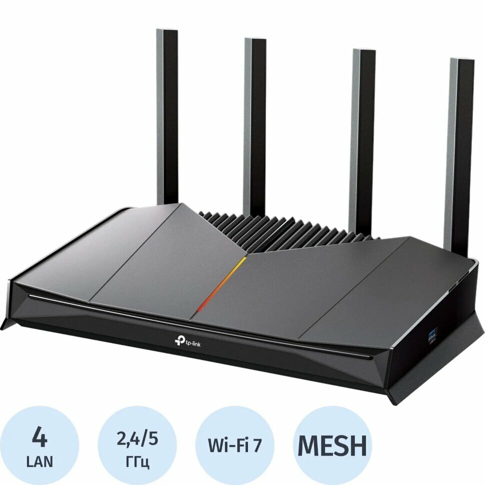 Маршрутизатор TP-Link Archer GE230 BE3600 Gaming Wi-Fi 7, 2364044