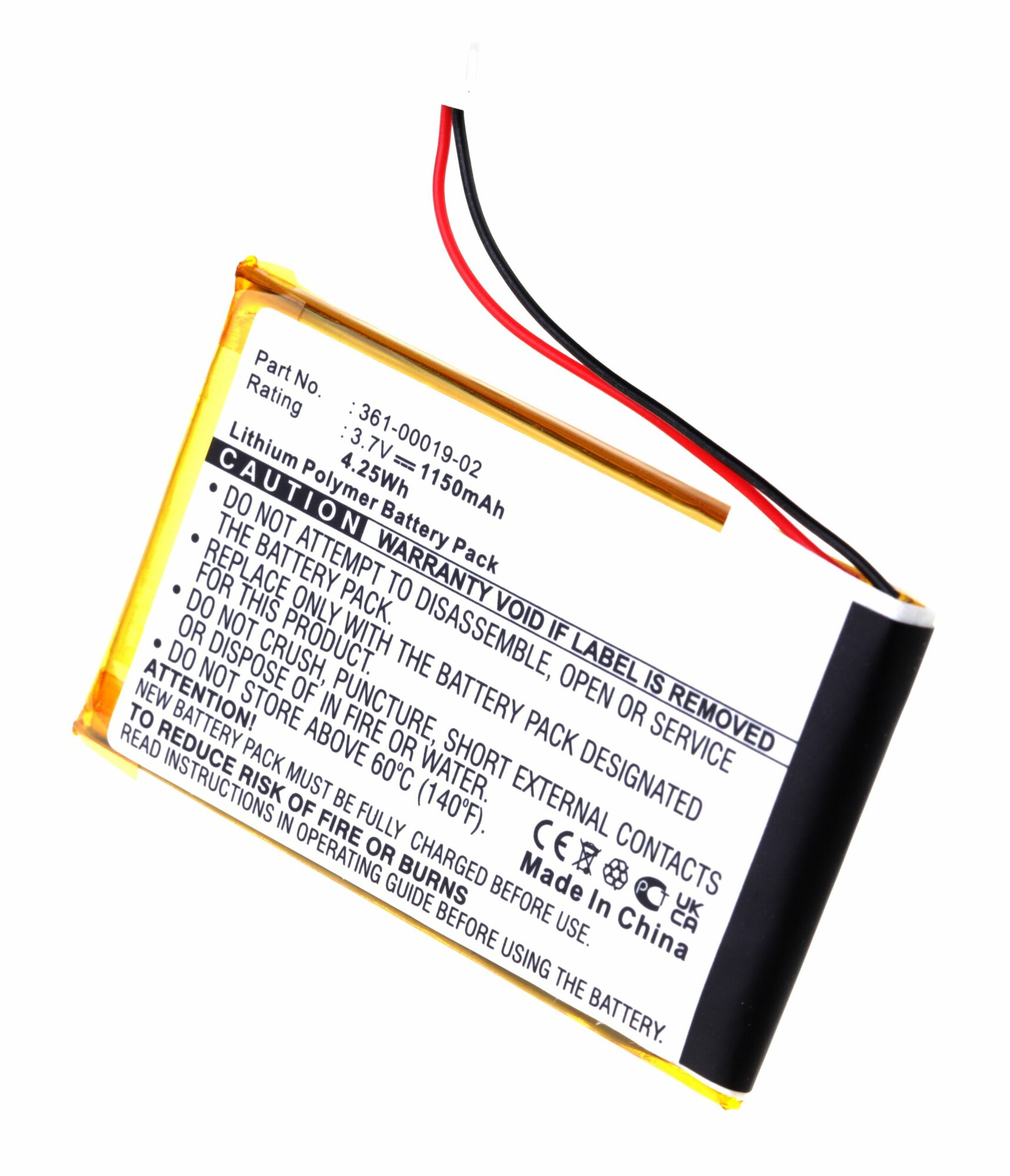 Аккумулятор iBatt 1150mAh для навигаторов Garmin Nuvi 600, 610, 650 (361-00019-02)