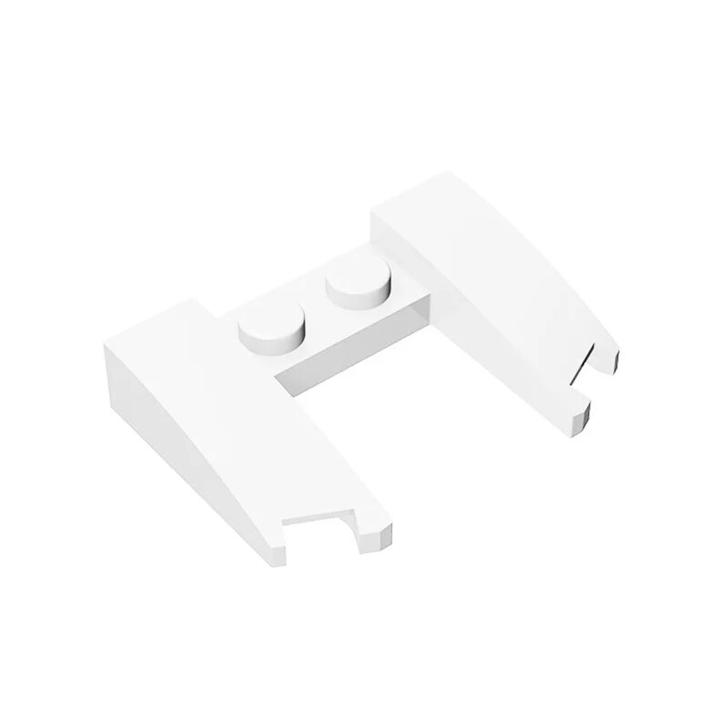Gobricks строительный блок Белый 3x4 (090)