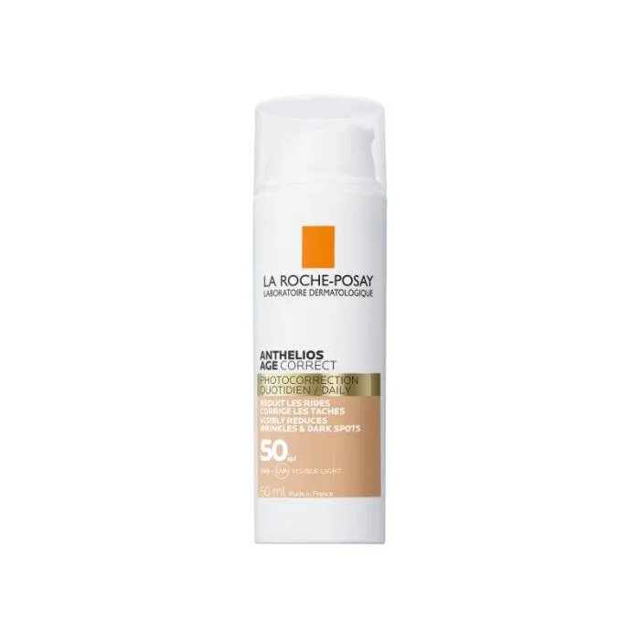 La Roche-Posay Anthelios Age Correct CC Cream Солнцезащитный антивозрастной CC крем SPF 50, 50 мл