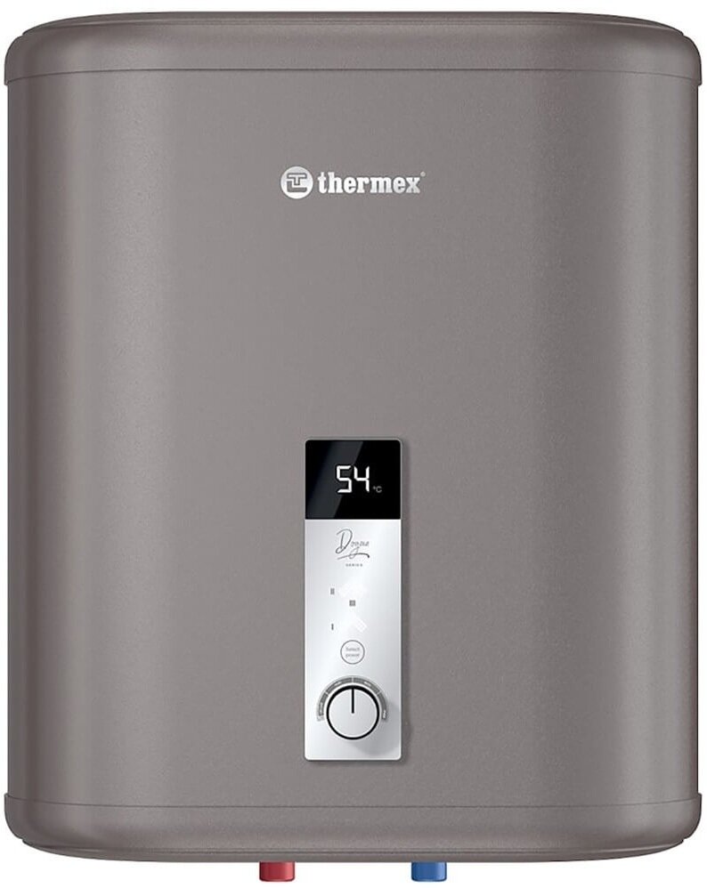 Водонагреватель накопительный Thermex Dogma 30 V, электрический настенный, 30 л, серый