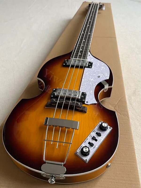 GLAT Бас-гитара Bass 4-струнная, корпус Махагони