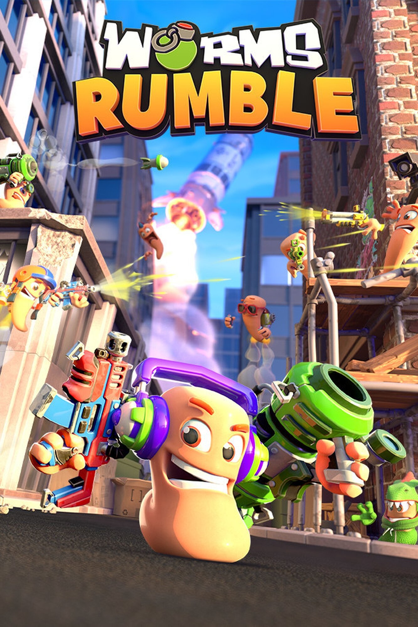 Видеоигра Worms Rumble, Все страны, разработчик Team17 Digital Ltd, издание цифровое