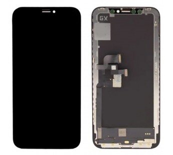 Дисплей для iPhone X в сборе с тачскрином Черный GX