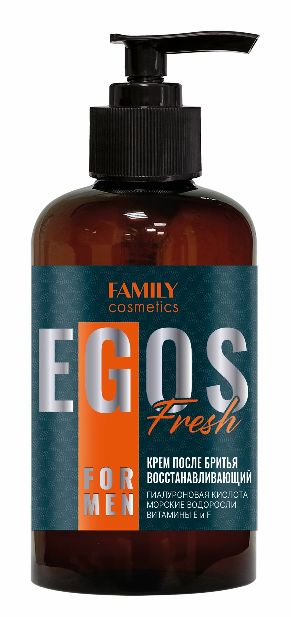 Крем после бритья Фэмили Косметик EGOS for men Fresh восстанавливающий 285 мл