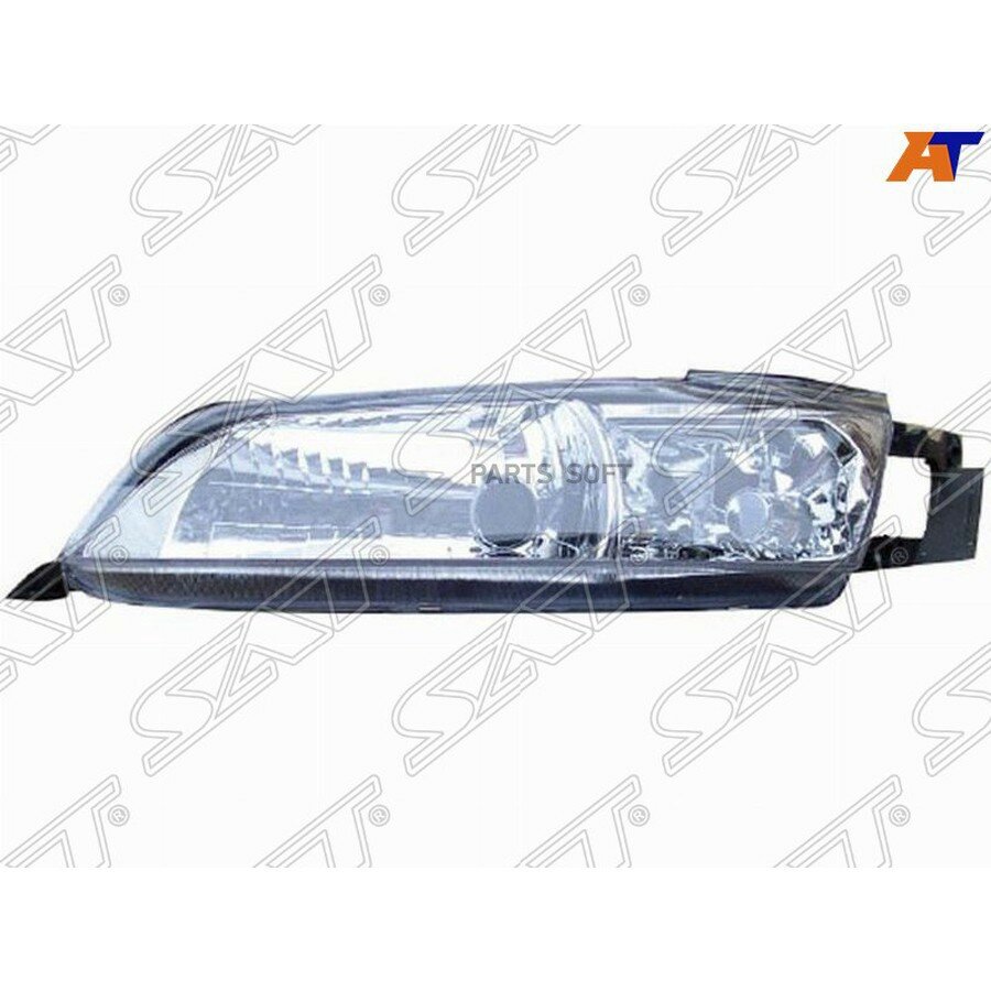 Фара Toyota Mark II (X90) 92-96 (Слева/ хром) от официального дистрибьютора, SAT, артикул ST22218CL