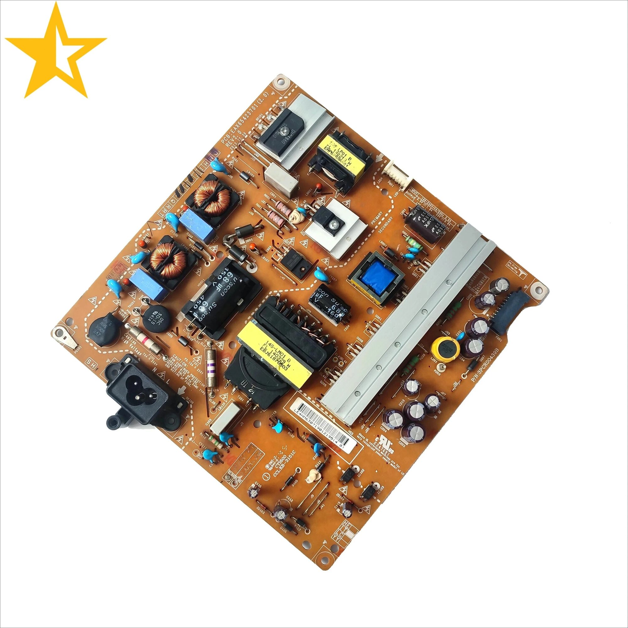 Плата питания телевизора LG EAX65423701 (2.0) REV 2.0