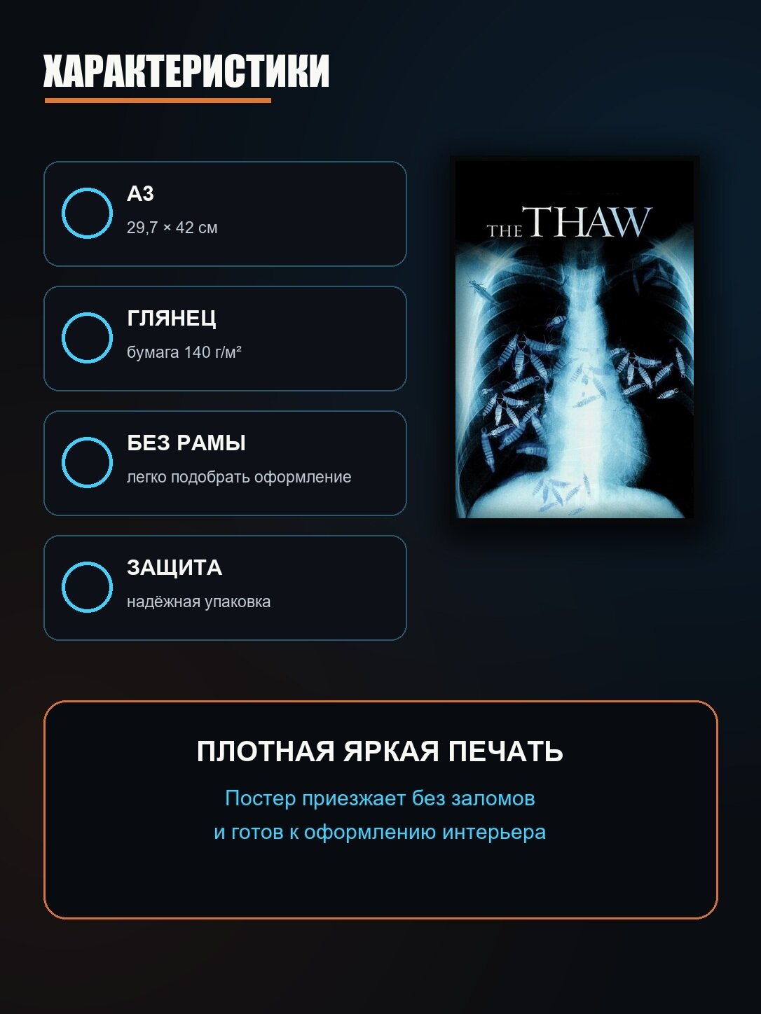 Постер Оттепель — фото 1