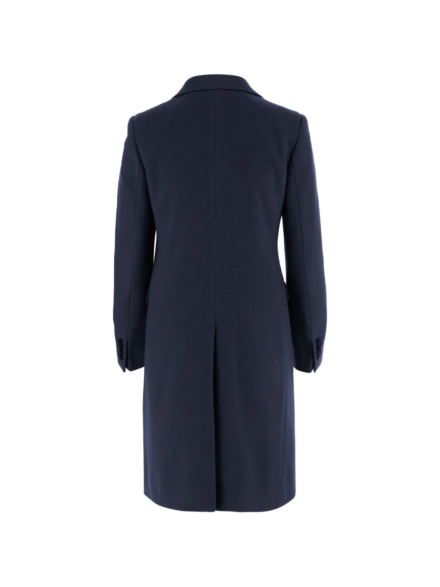 Пальто Tagliatore Single-breasted cashmere coat, размер 40, blue — фото 1