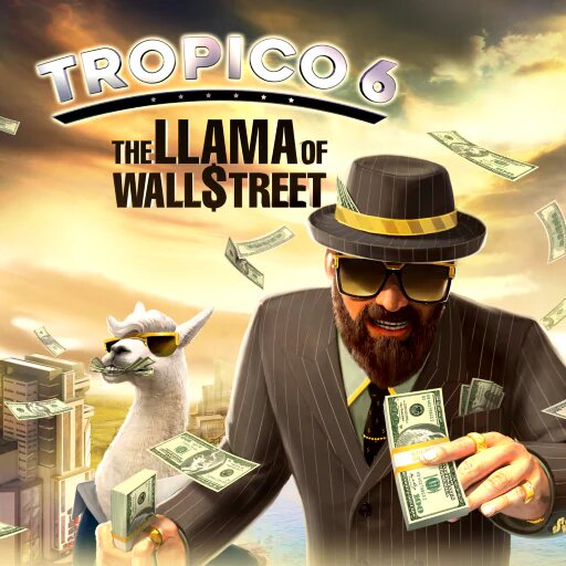 Дополнение TROPICO 6 Llama of Wall Street, цифровое издание PlayStation 4, регион Индонезия / код пополнения баланса