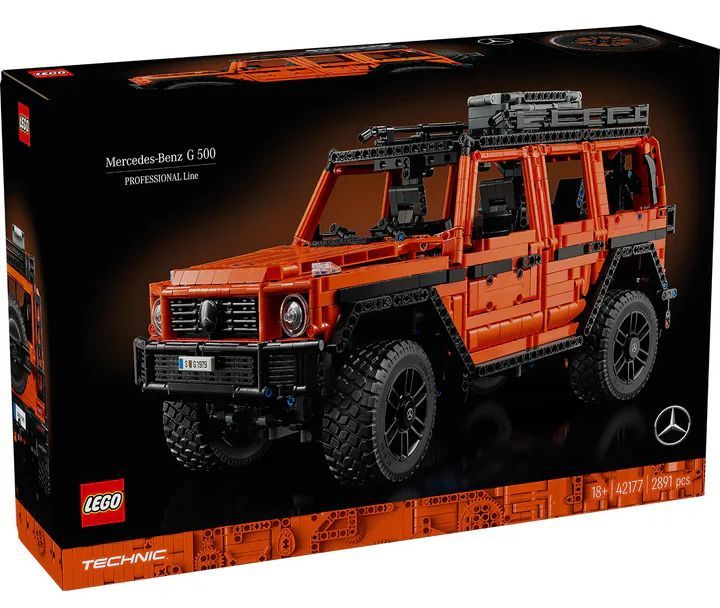 Конструктор LEGO Technic 42177: Mercedes-Benz G 500 PROFESSIONAL Line
