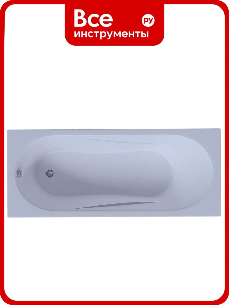 Ванна AQUATEK Либерти прямоугольная 160х70 см 00000152583