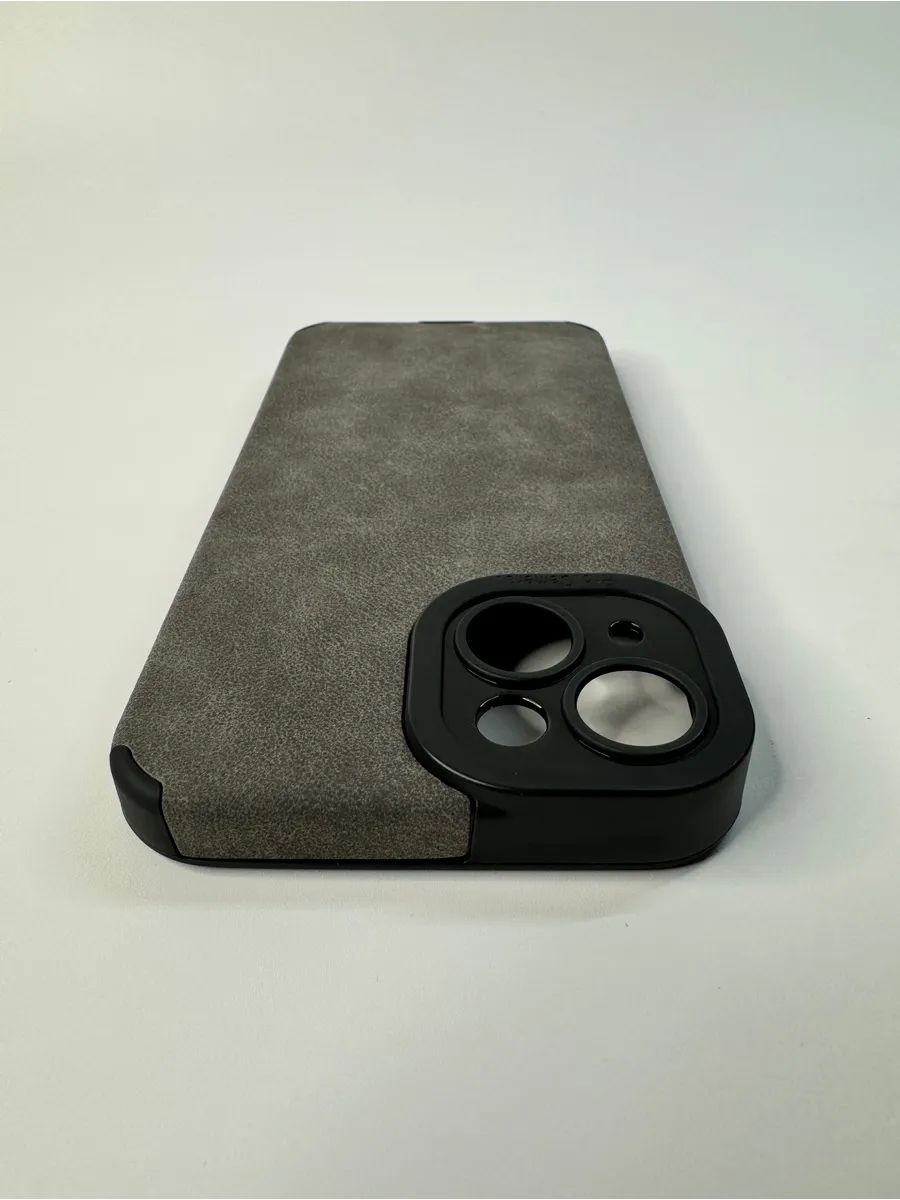 Чехол-Накладка для смартфона Apple iPhone 13, материал силикон, цвет серый — фото 1