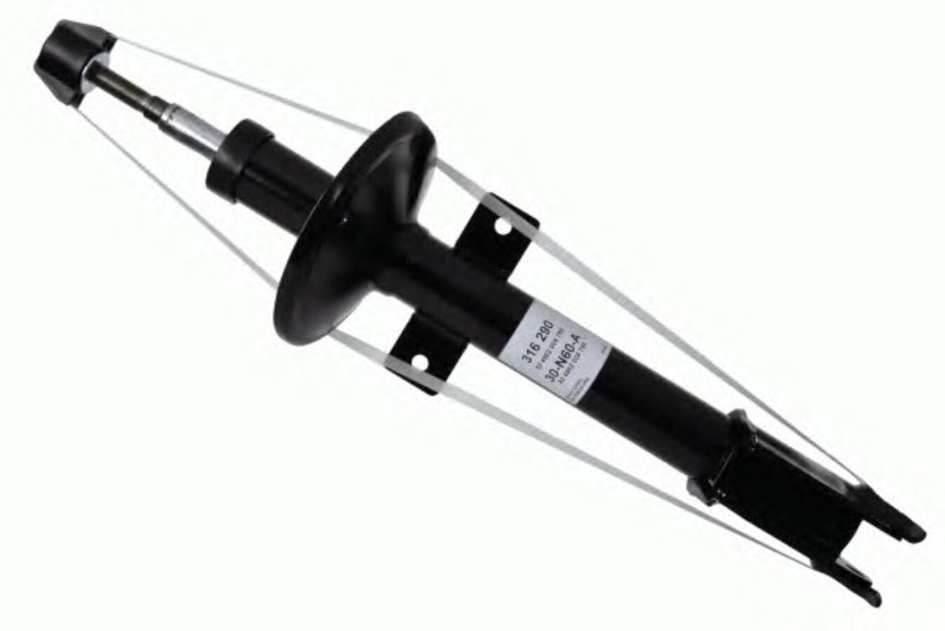 Амортизатор Зад. renault Duster 10 > (Газ.) (SACHS 316 290)