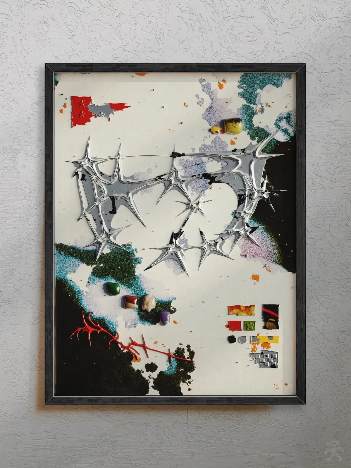 Интерьерный постер "Cold Constellations" в стиле pinterest, формат 30x40 см