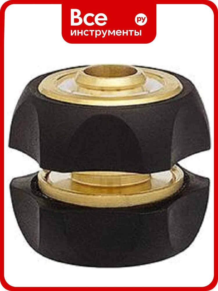 Ремонтная муфта 12,5мм/1/2", 15мм/5/8" латунь + резина GF ДжиЭф 2439