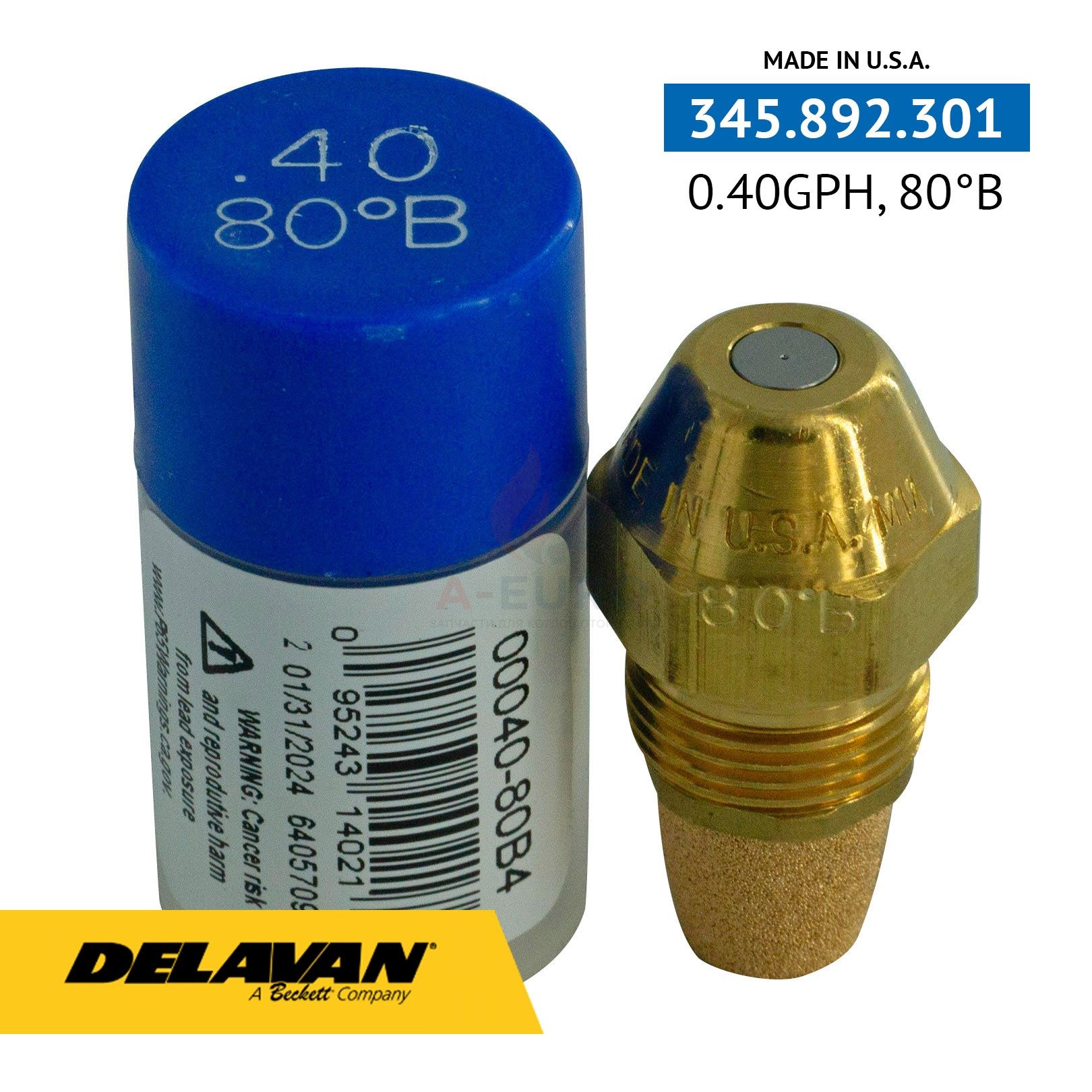 Форсунка Delavan 0.40GPH, 80B