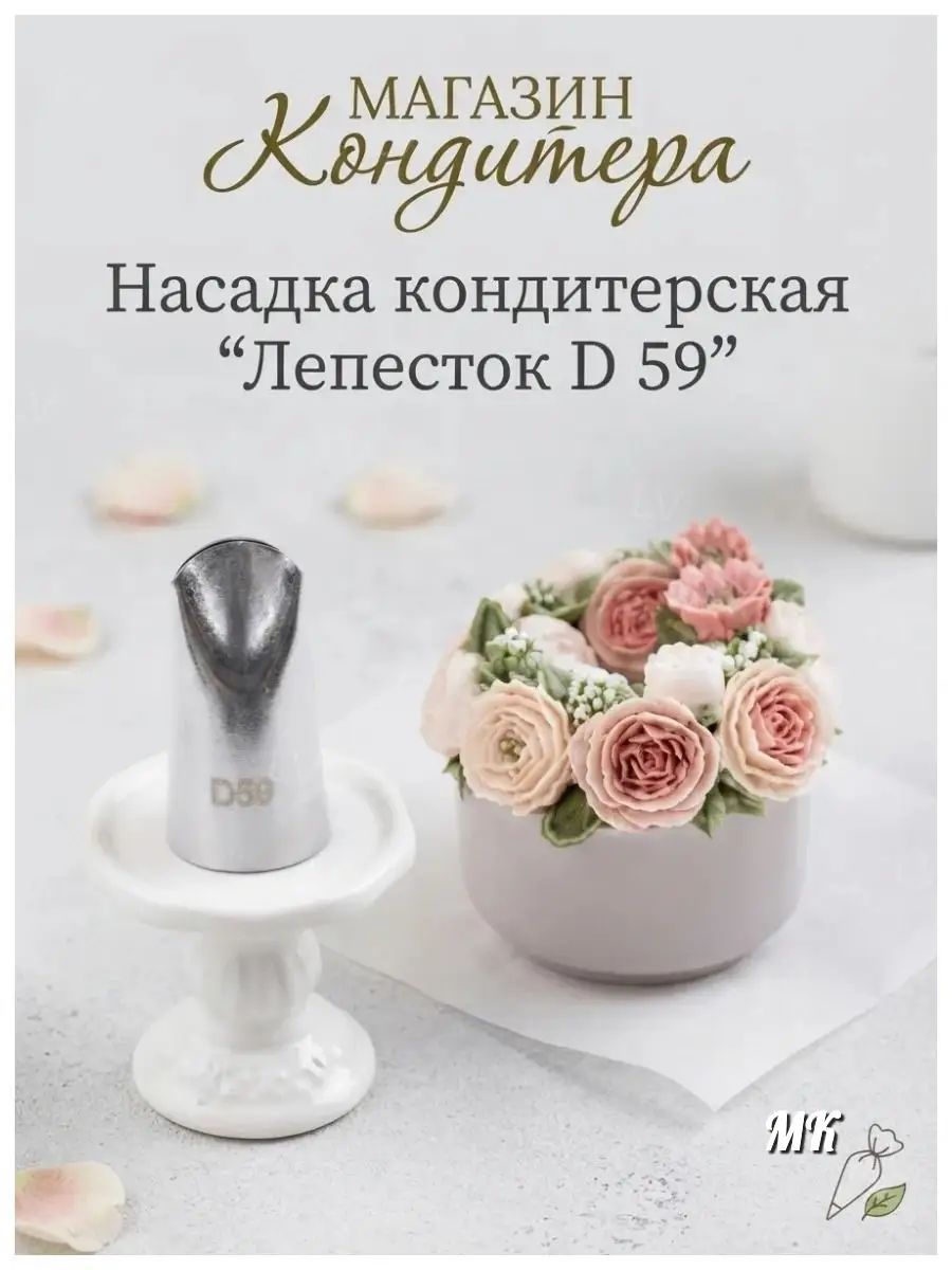 Адаптер для кондитерского мешка насадок 1 шт