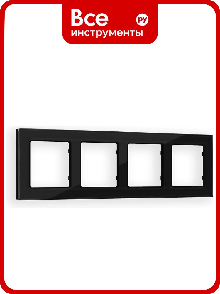 Рамка на 4 поста Ambrella VOLT ALFA Platos AF380804
