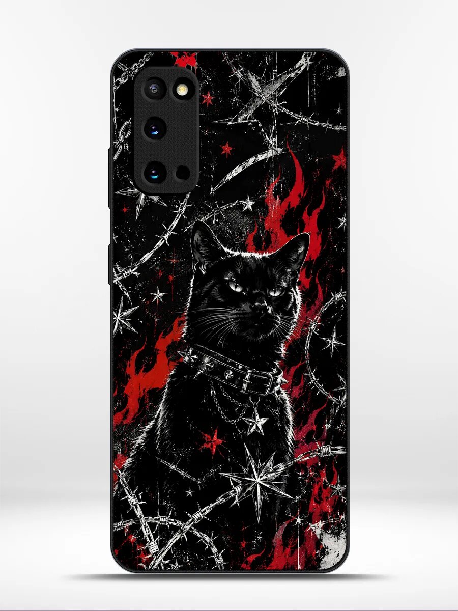 Чехол на Samsung S20 Котяра