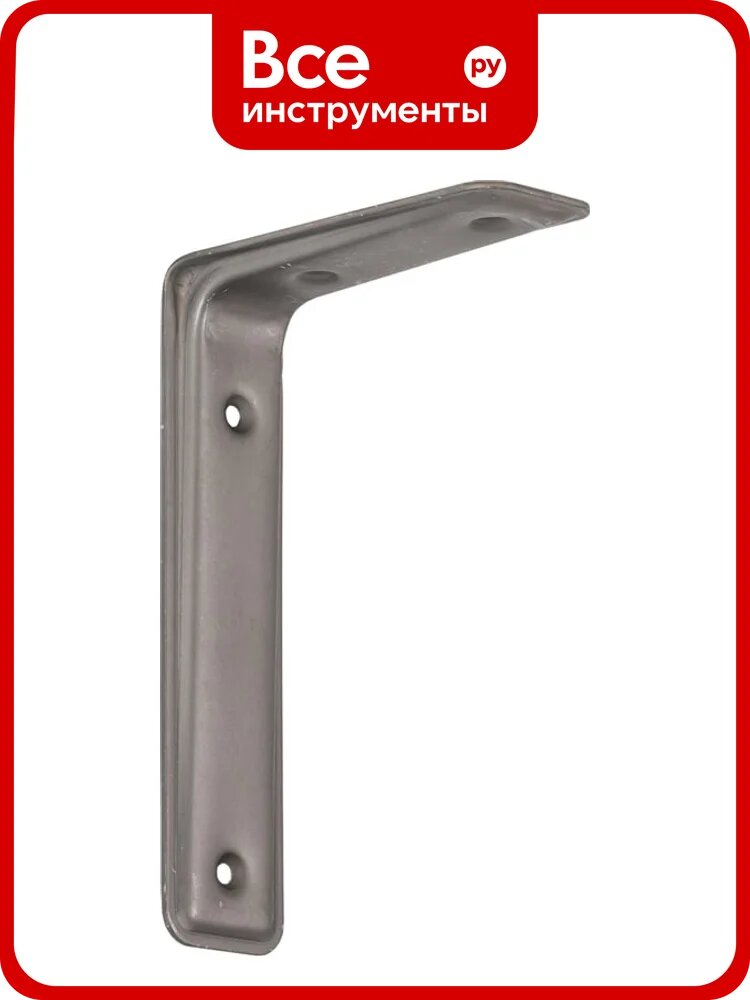 Кронштейн VORMANN 3-F 160х105х40 мм, оцинкованный, цвет: сталь, 00165 160 SM