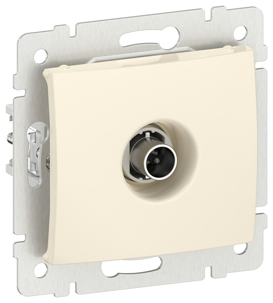 Розетка TV (телевизионная) - Legrand Valena - оконечная - слоновая кость, Legrand (IEK), арт. 6956171 (бывший 695617)