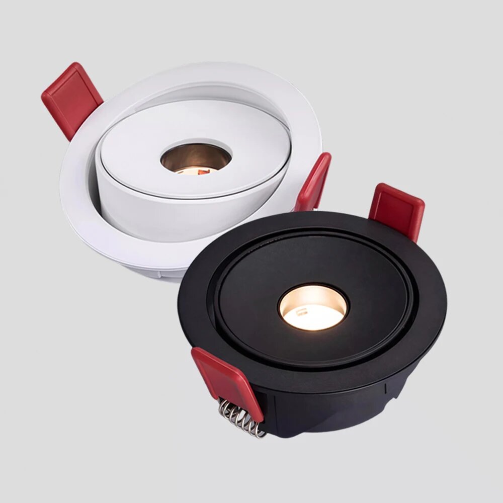 Диммируемые потолочные светильники Brangdy COB LED White 15 Degree, Warm White 3000K, 7W Dimmable
