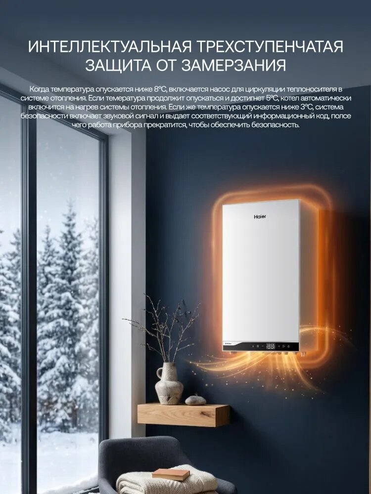 Котел газовый HAIER SpaceSlim 1.18TW
