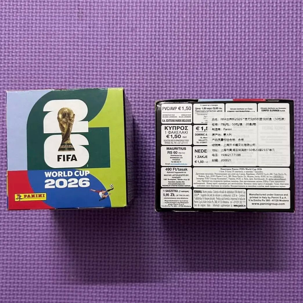 Альбом для наклеек Panini 2026 World Cup 1 box