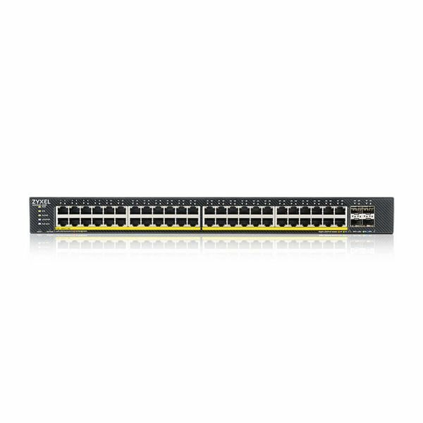 Smart L3 Lite коммутатор PoE+ Zyxel NebulaFlex XGS1935-52HP, rack 19", 48xGE PoE+, 4xSFP+, бюджет PoE 375 Вт