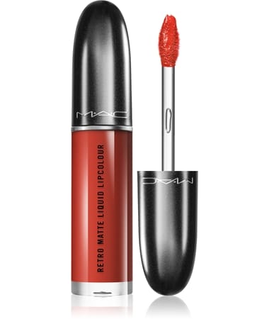 Губная помада MAC Cosmetics Retro Matte Liquid Lipcolour, оттенок Quite the Standout, 5 мл