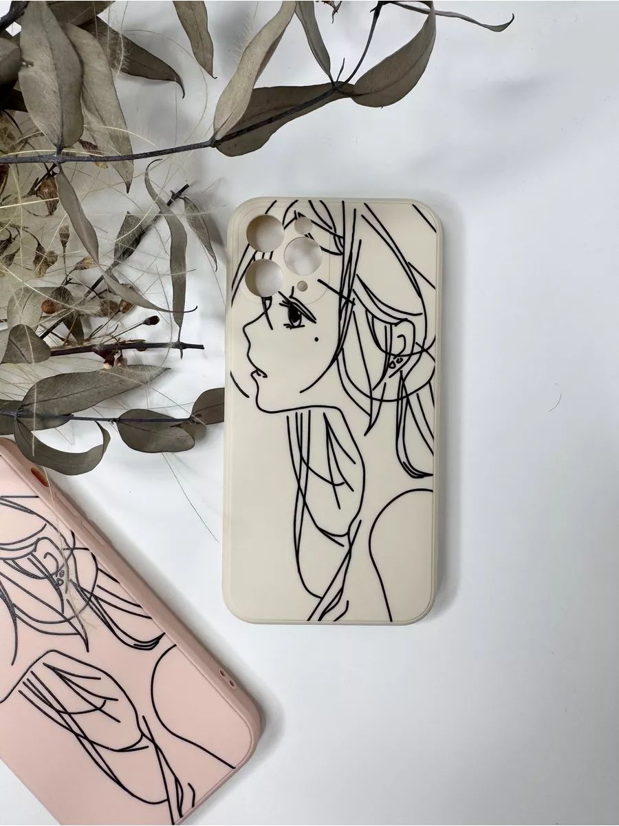 Белый Чехол-Накладка для смартфона Apple iPhone 11 Pro, материал силикон, защита камеры