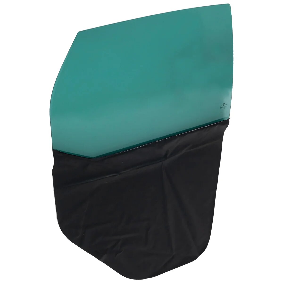 Стекло опускное задней правой двери с водоотводящей пластиной (Dark Green)